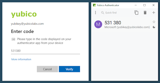 Using Yubikeys With Microsoft Entra Id Mfa Oath Totp Yubico